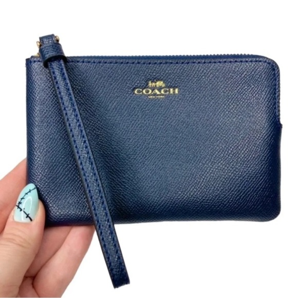 Coach | Bags | Nwt Coach Corner Zip Wristlet | Poshmark